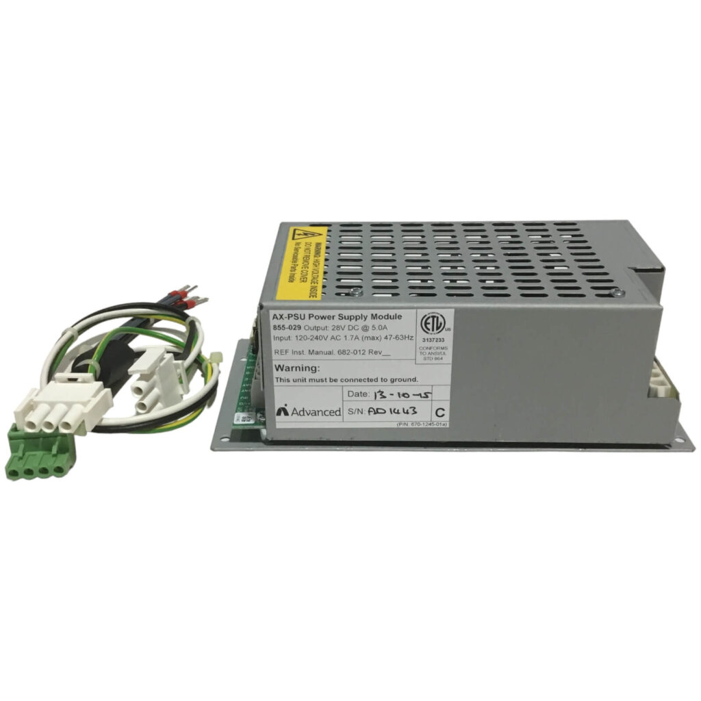 Advanced AX-PSU-09 Expansion Power Supply Module | FireAlarm.com