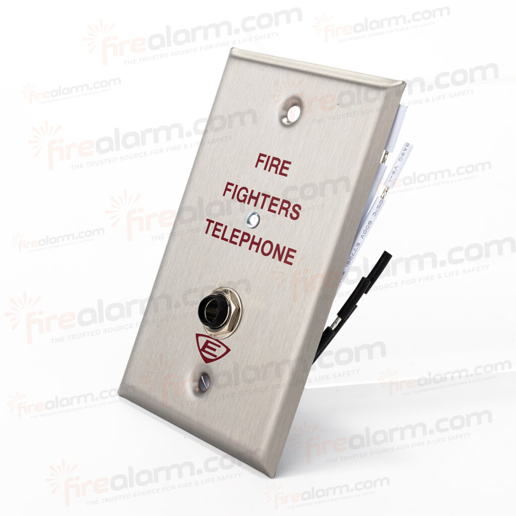 Edwards EST 6833-4 Four-State Portable Telephone Receptacle | FireAlarm.com