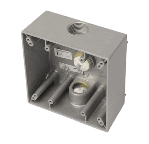 Edwards Signaling 449 Weatherproof Backbox, Surface Mount | FireAlarm.com