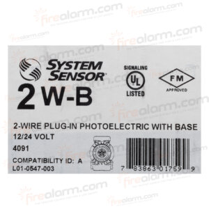 System Sensor 2W-B i3 Two Wire Photoelectric Smoke Detector | FireAlarm.com