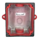 Wheelock WBB-R Outdoor Weather Resistant Backbox, Red | FireAlarm.com