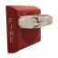 Wheelock ET70WP-2475W-FR Speaker Strobe, Xenon, Red, 30cd | FireAlarm.com