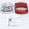 Simplex 4906-9101 Multi-Candela Strobe, Red, "FIRE" Lettering ...