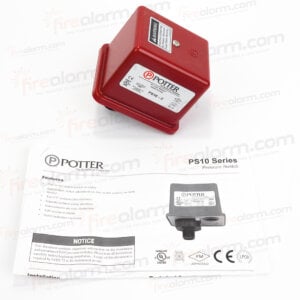 Potter PS10-2 Pressure Switch with SPDT Contacts | FireAlarm.com