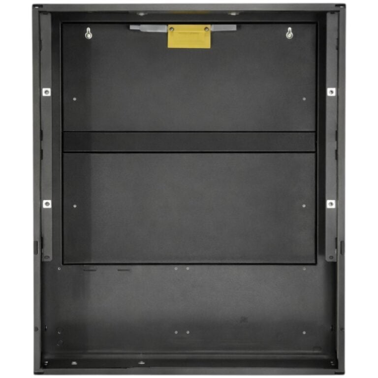 Notifier SBB-B4 Backbox Assembly, Two Tiers, Black | FireAlarm.com