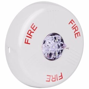 Wheelock ELSTWC Eluxa LED Ceiling Strobe, White | FireAlarm.com