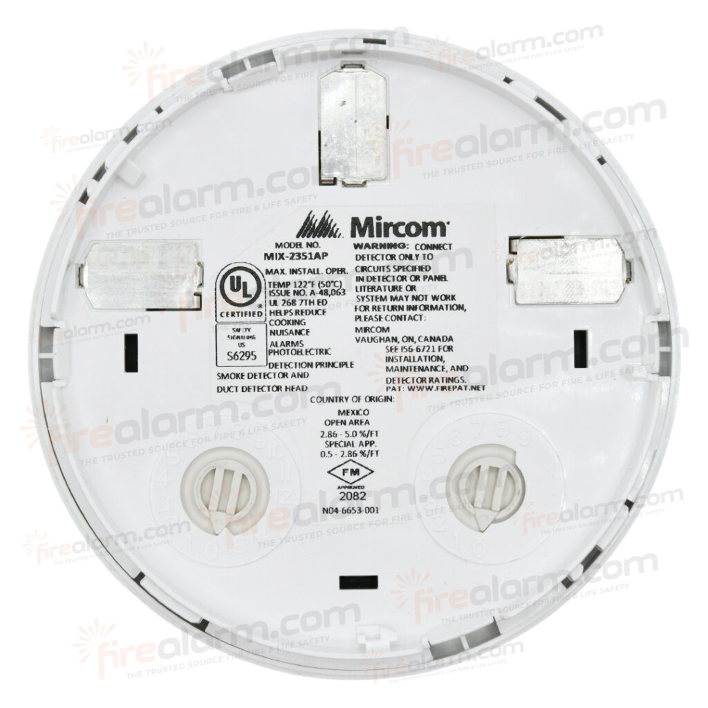 Mircom MIX-2351AP Intelligent Photoelectric Smoke Detector