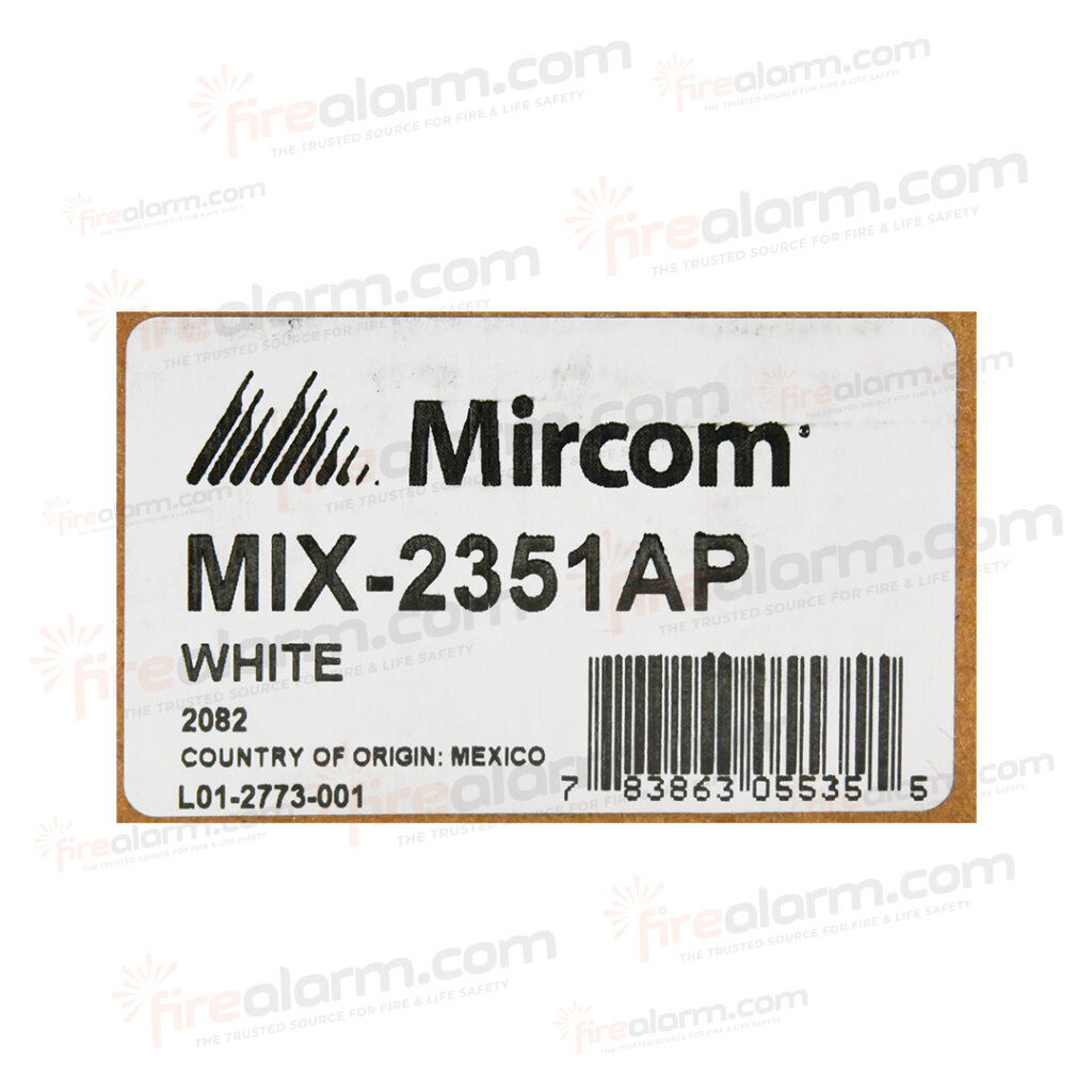 Mircom MIX-2351AP Intelligent Photoelectric Smoke Detector