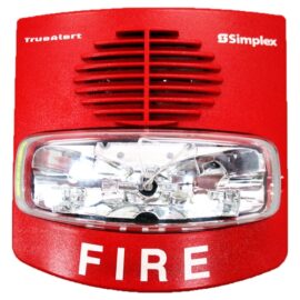 Simplex 4904-9168 Strobe, 15CD, Red | FireAlarm.com