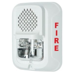 System Sensor P2WL-LF Sounder Strobe, Wall, White | FireAlarm.com