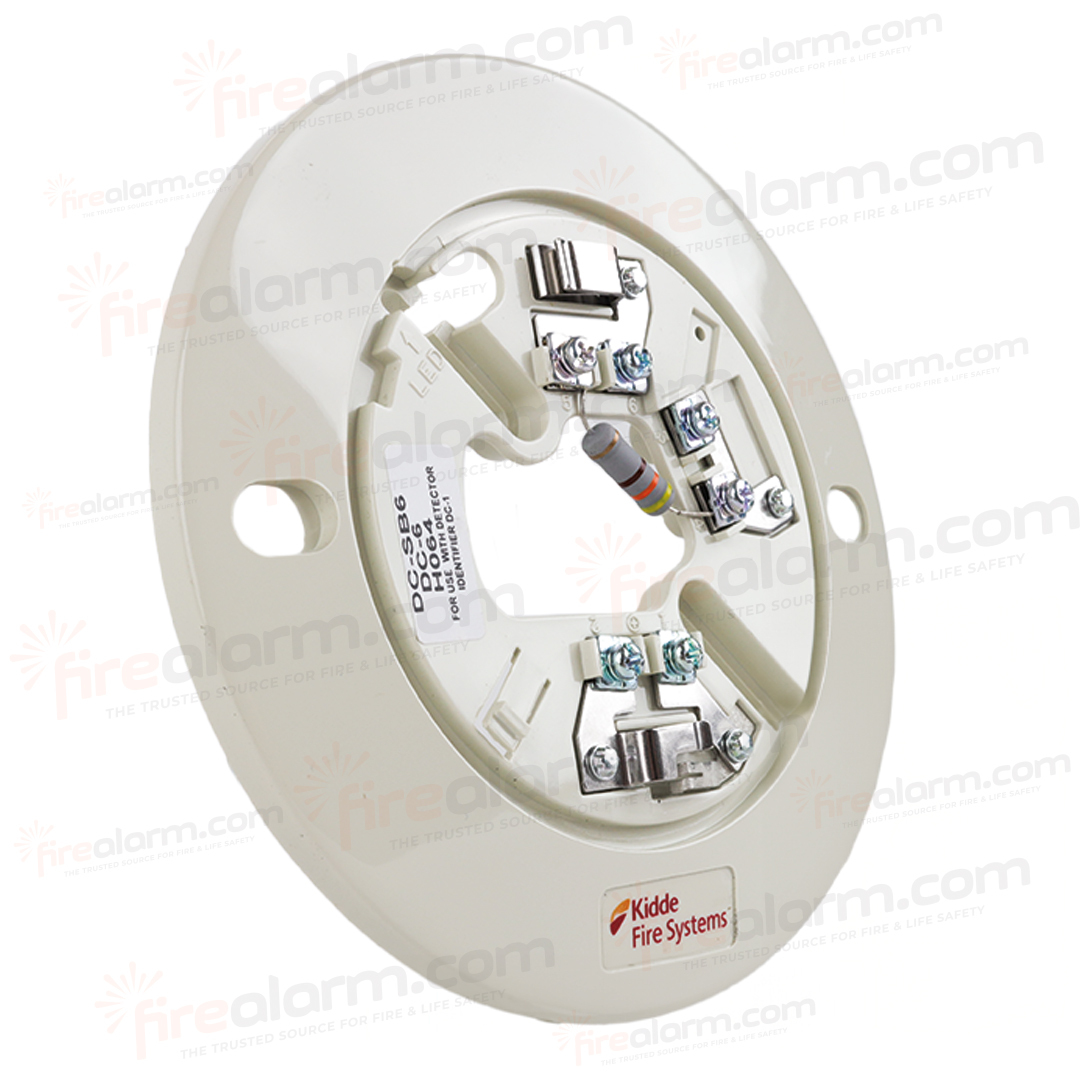 Kidde-Fenwal DC-SB6 Conventional 2-Wire Base, 6" | FireAlarm.com