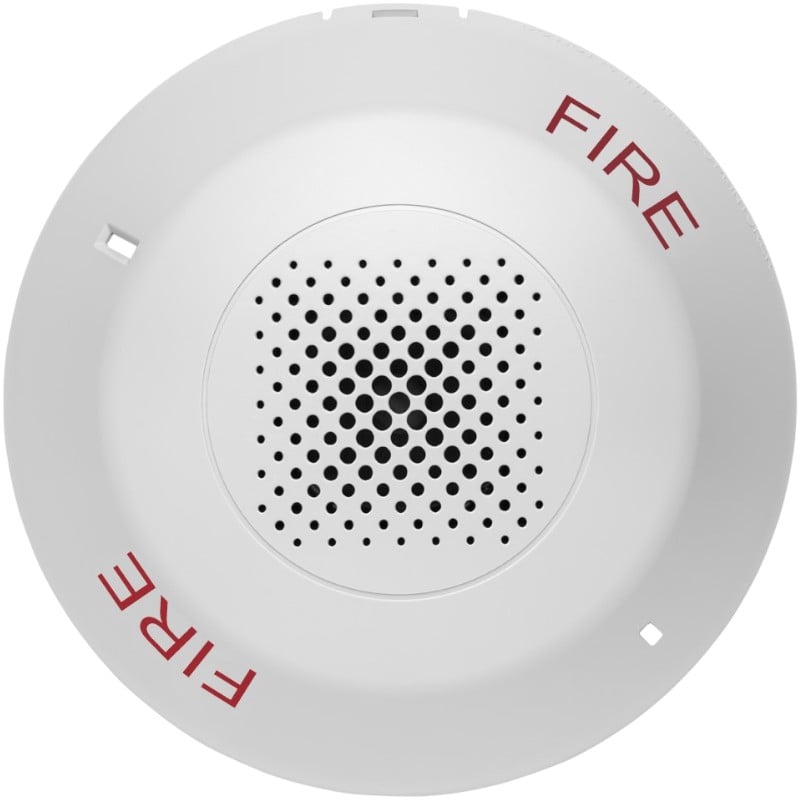 Kidde EGCSWF-CVR Cover, Ceiling Speaker, Genesis, White, FIRE Marking ...