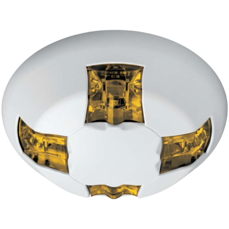 Kidde GCVWN-A Ceiling Strobe, 90cd, White, No Marking, Amber ...
