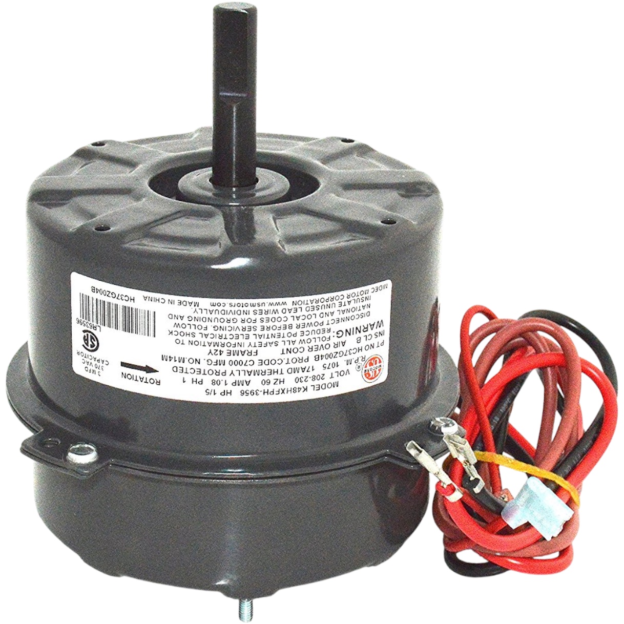 ICP Heil Quaker 1088235 Condenser Motor, 1/230, 1/5 HP | FireAlarm.com