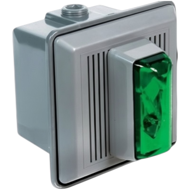 Edwards Signaling 868STRG-AQ Horn Strobe, Industrial, Green | FireAlarm.com
